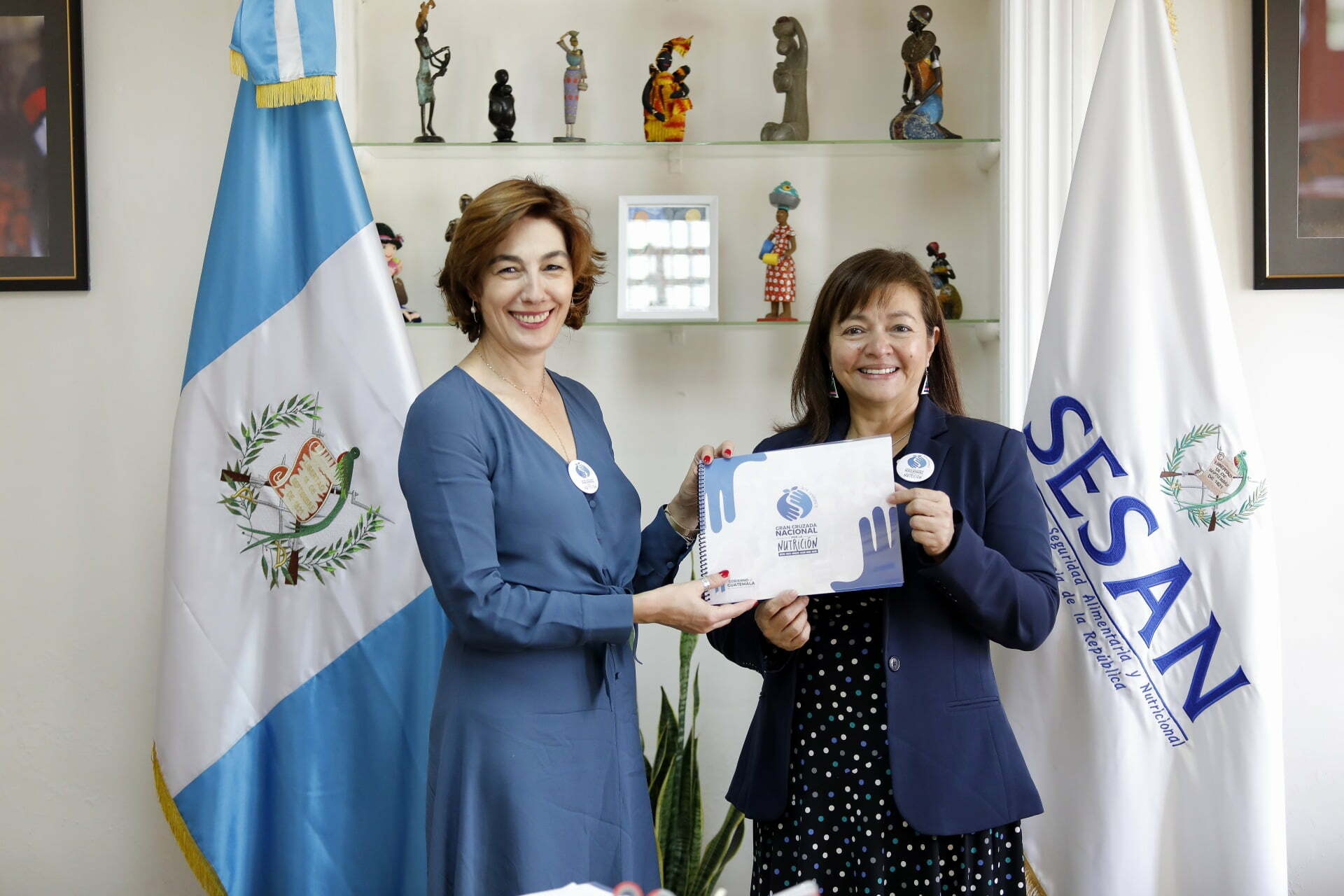 SESAN y WFP Guatemala se reúnen para establecer líneas de apoyo - SESAN Guatemala