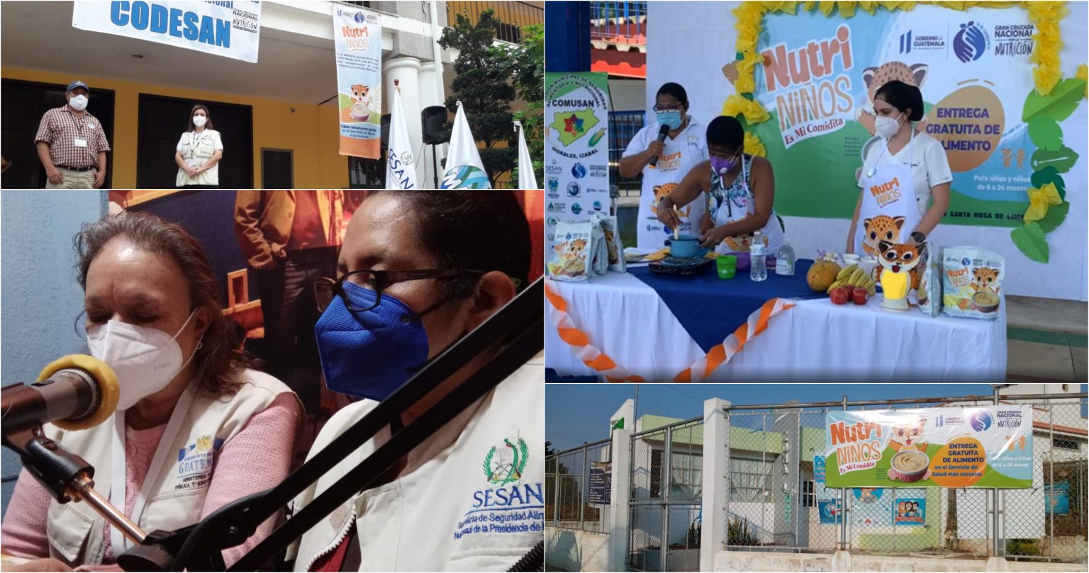 Casos de desnutrición aguda disminuyeron 5.6% en 2022 - SESAN Guatemala