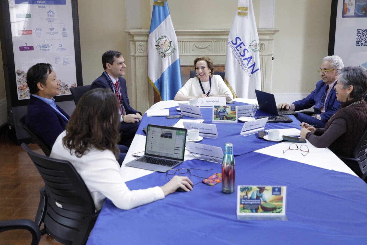 SESAN traza ruta con cooperantes internacionales para actualizar datos ...