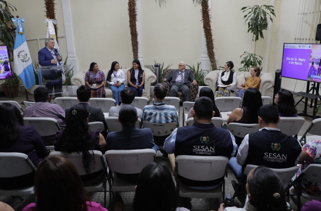 Mujeres, pilares del trabajo de la SESAN – SESAN Guatemala