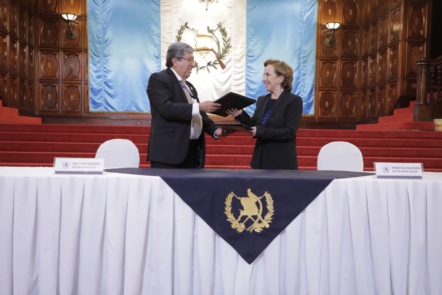 SESAN y SCEP firman carta de entendimiento para fortalecer la seguridad ...